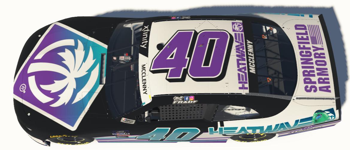 Matt Frady Heatwave car by Kale McClenny - Trading Paints