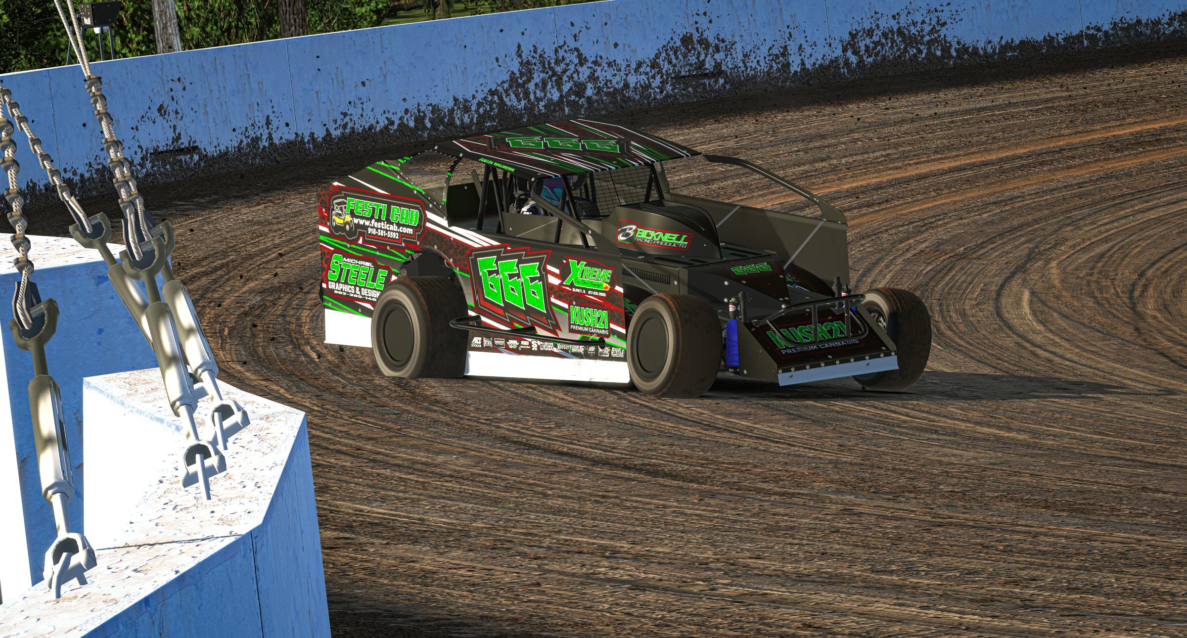 Justin Walbring-#666 by Michael J. Steele - Trading Paints