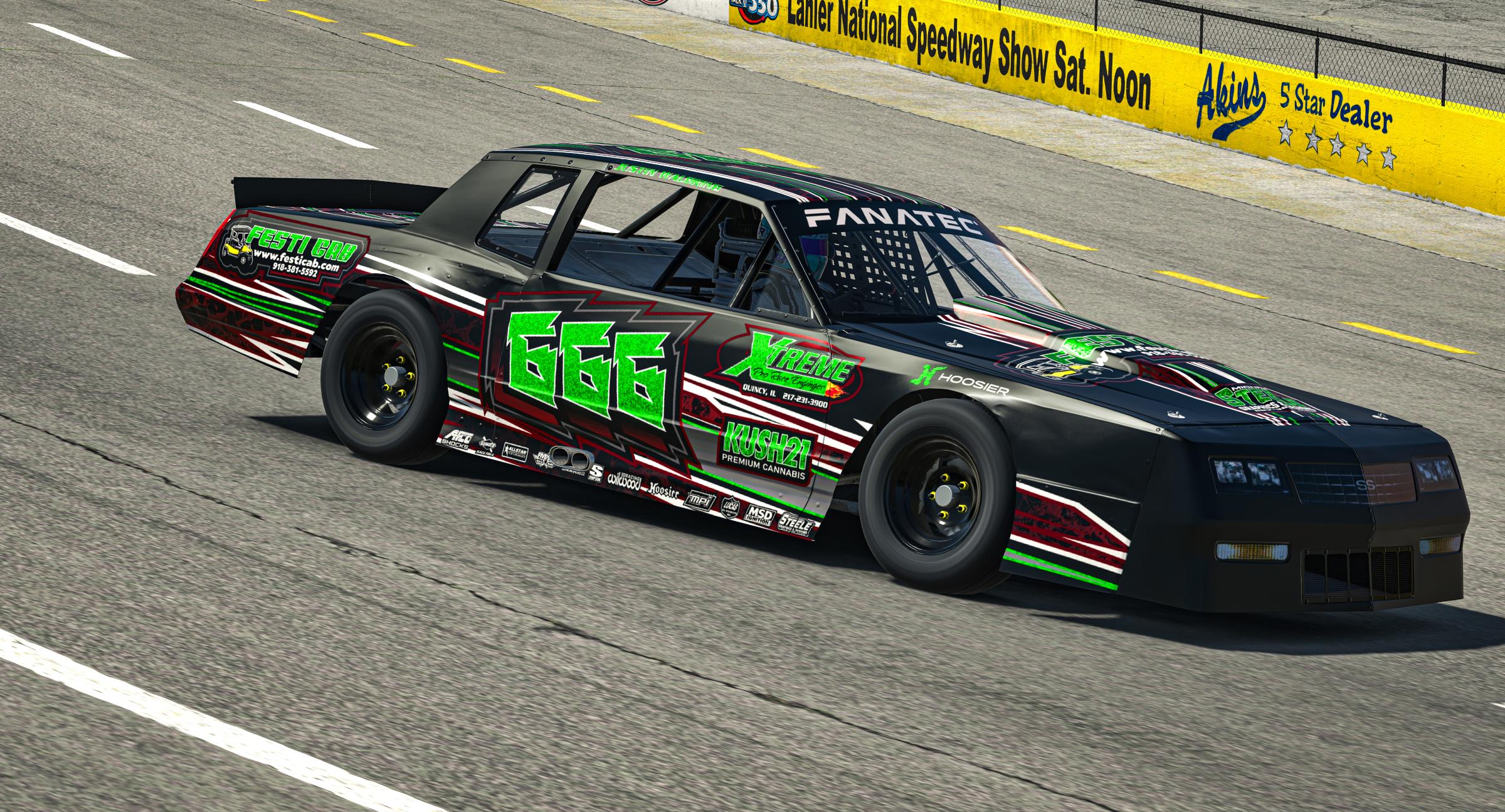 Justin Walbring-#666 by Michael J. Steele - Trading Paints