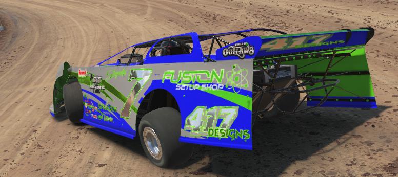new crazy late model by Amber D. - Trading Paints