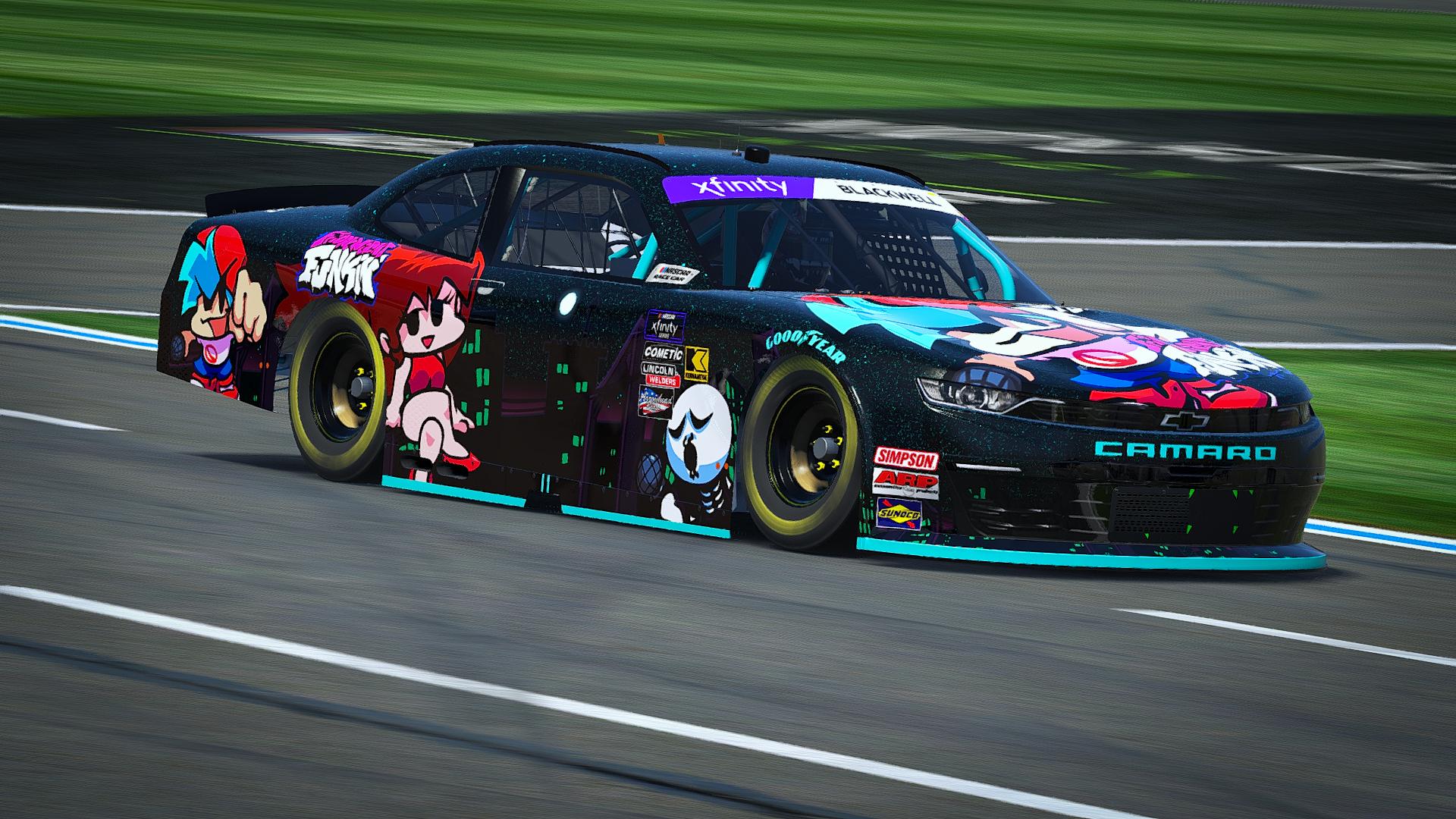 Friday Night Funkin *Fictional* Xfinity Camaro Sim Stamp by Noah ...