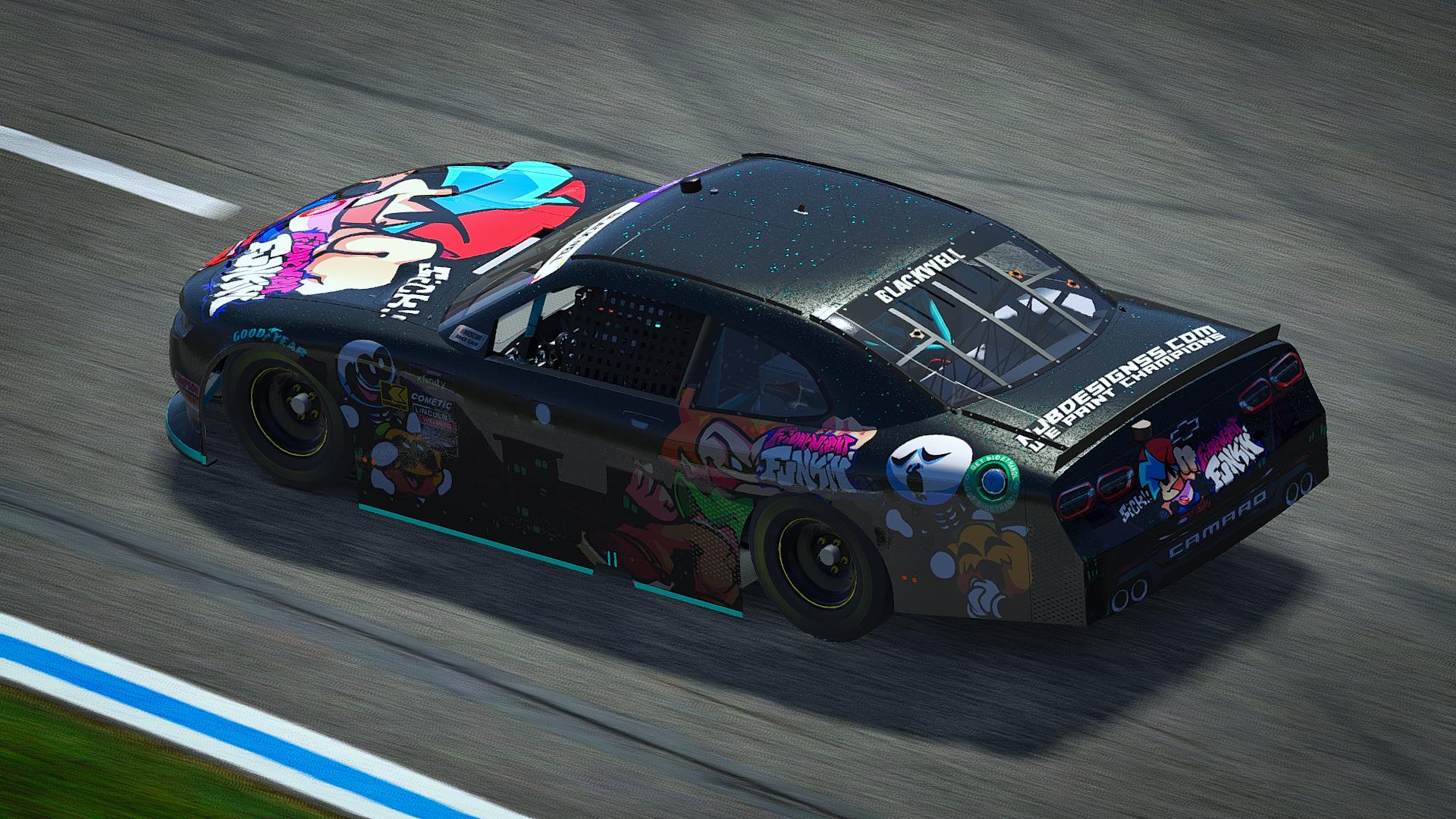 Friday Night Funkin *Fictional* Xfinity Camaro Sim Stamp by Noah ...