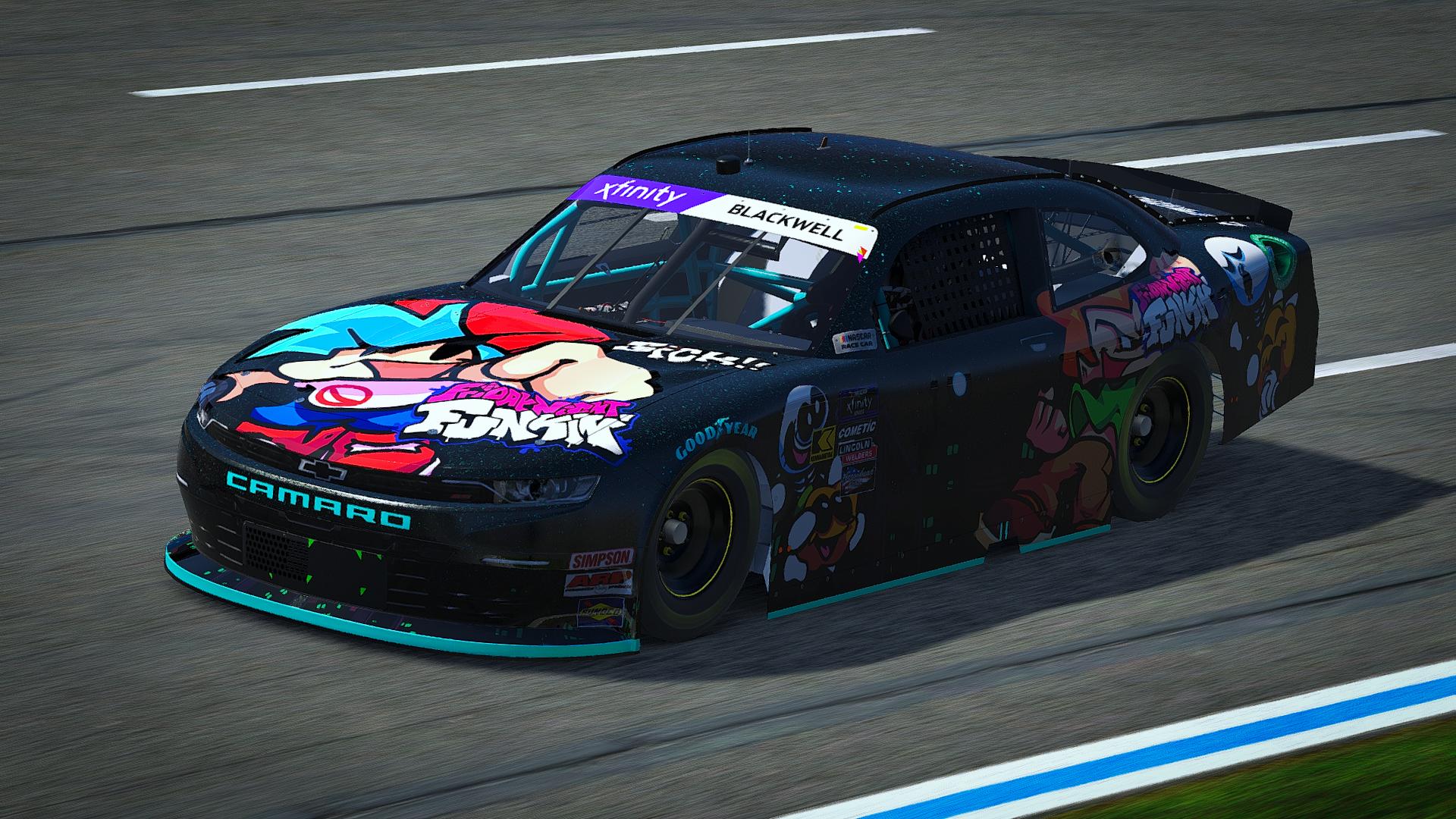 Friday Night Funkin *Fictional* Xfinity Camaro Sim Stamp by Noah ...