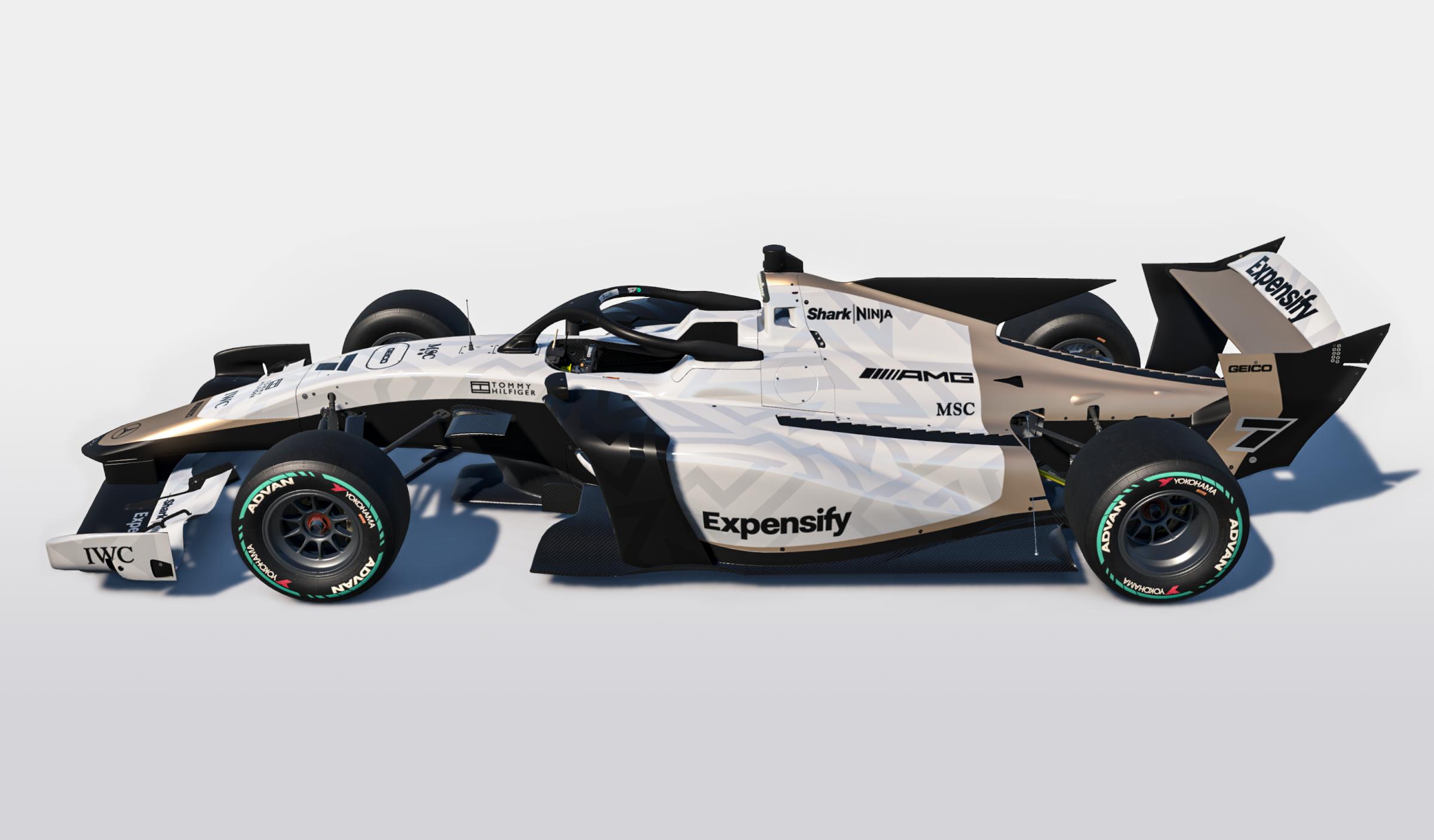 apx gp white mercedes amg by Daniel B. - Trading Paints