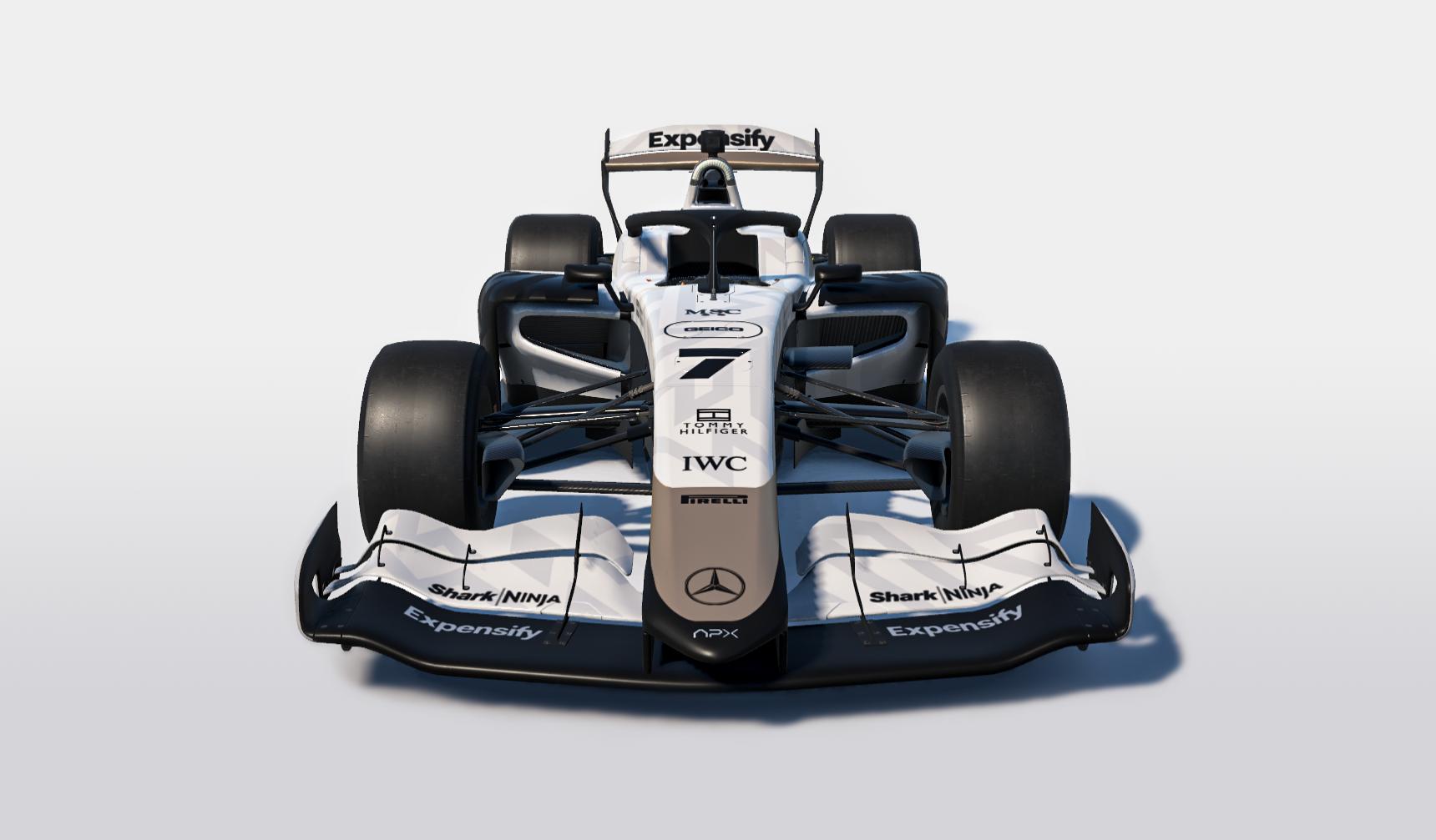 apx gp white mercedes amg by Daniel B. - Trading Paints