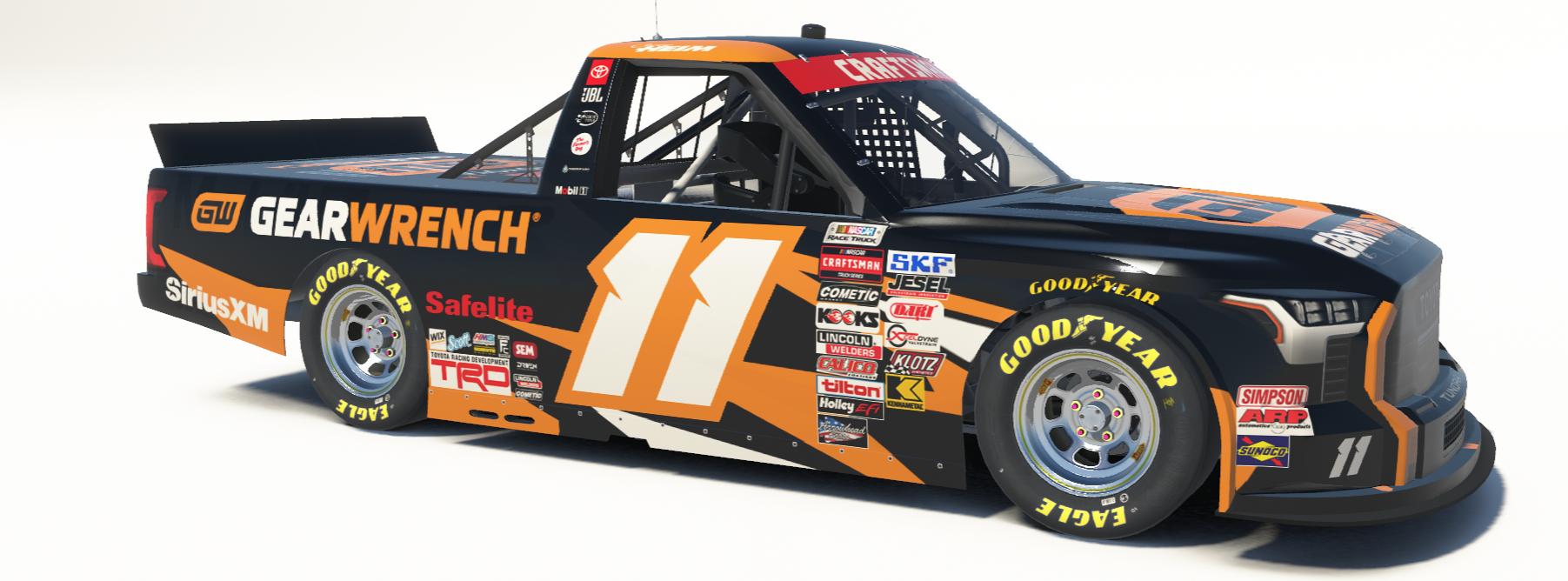 Corey Heim Gearwrench 2024 Concept by Lukas Lewis - Trading Paints