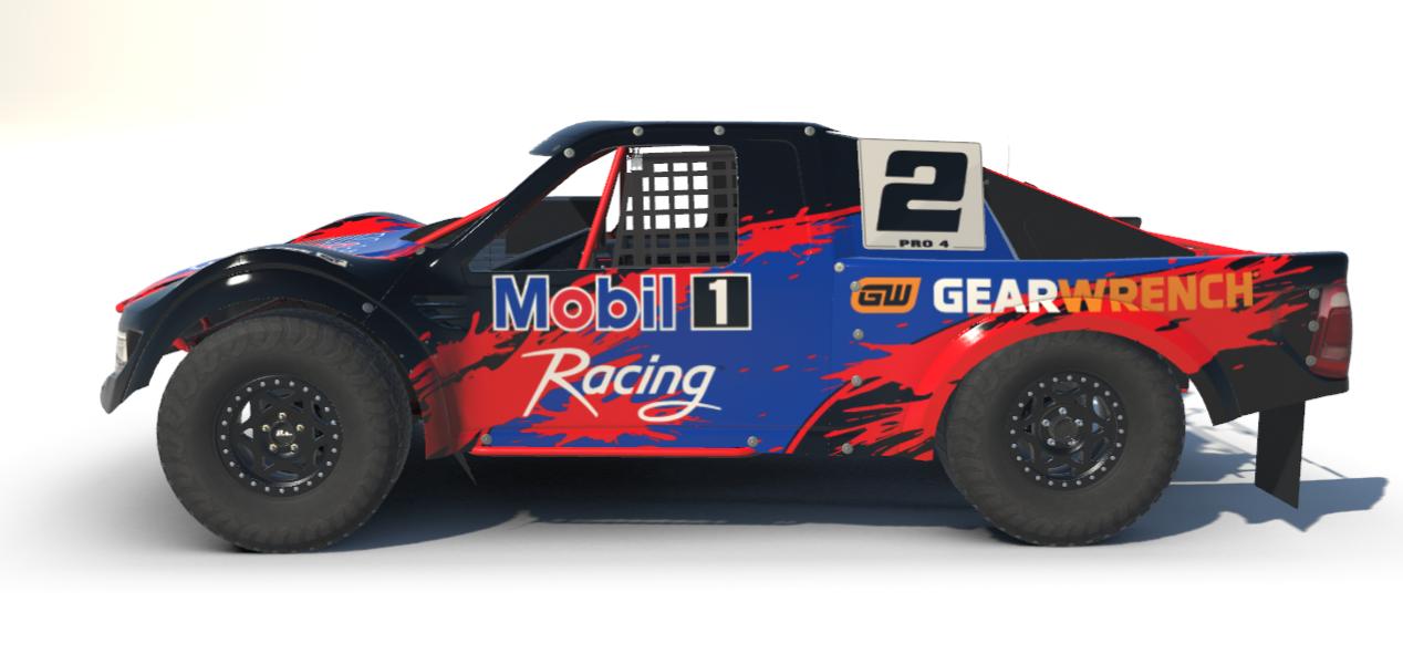 Mobil1 Pro4 Stadium Truck by Tyrone Yohe - Trading Paints