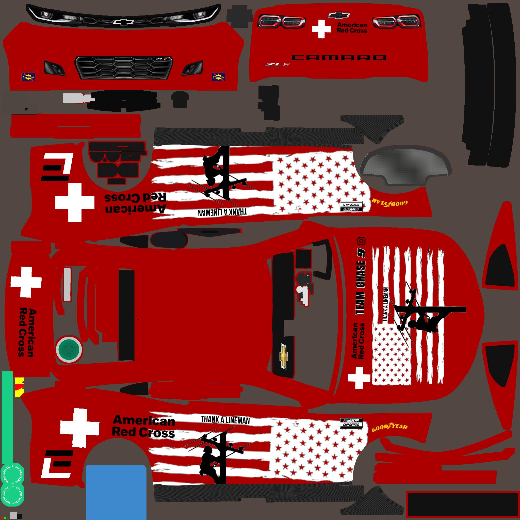 ARC Lineman TC9 EL Car by Riley Bennett - Trading Paints