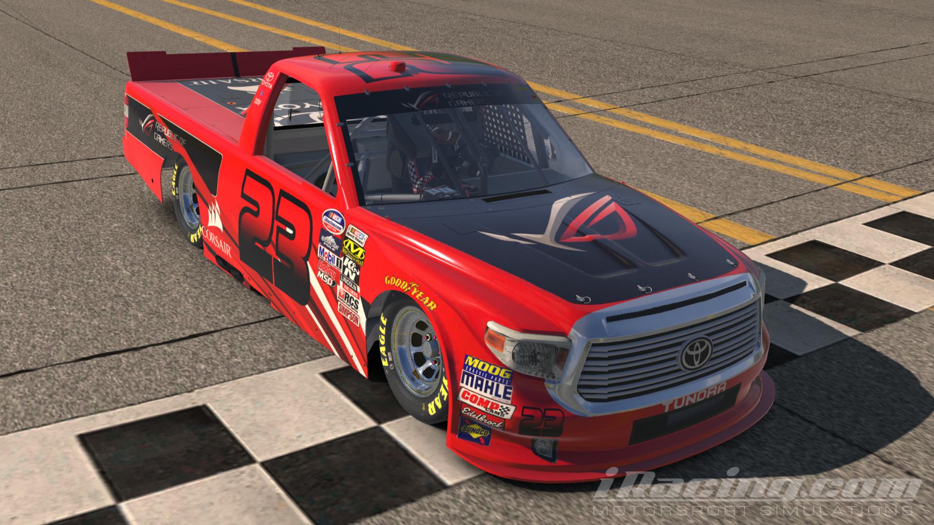 Toyota Tundra ROG Red by Jeremy B. - Trading Paints