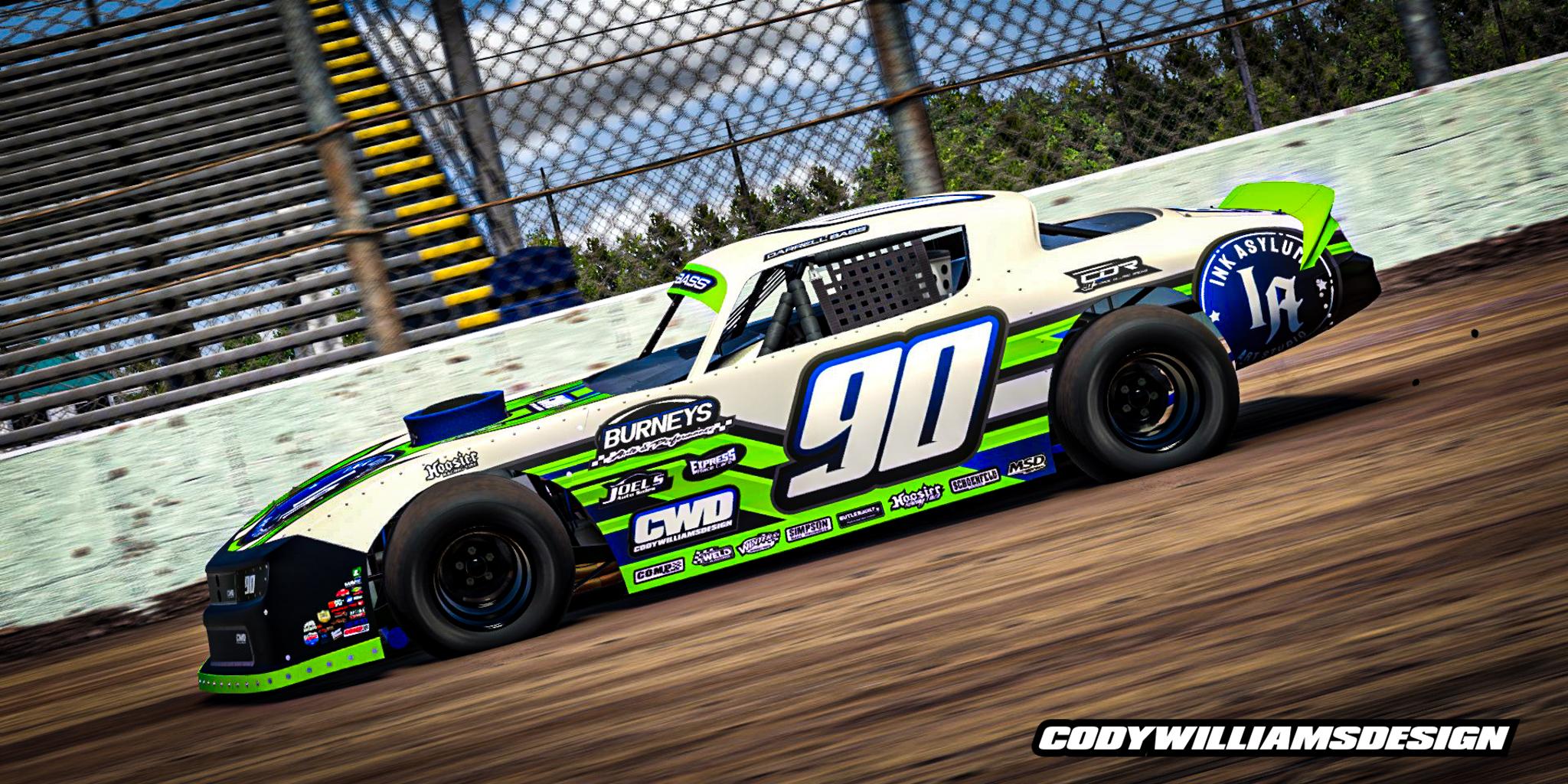 Darrell Bass Dirt Street Stock! by Cody G Williams - Trading Paints