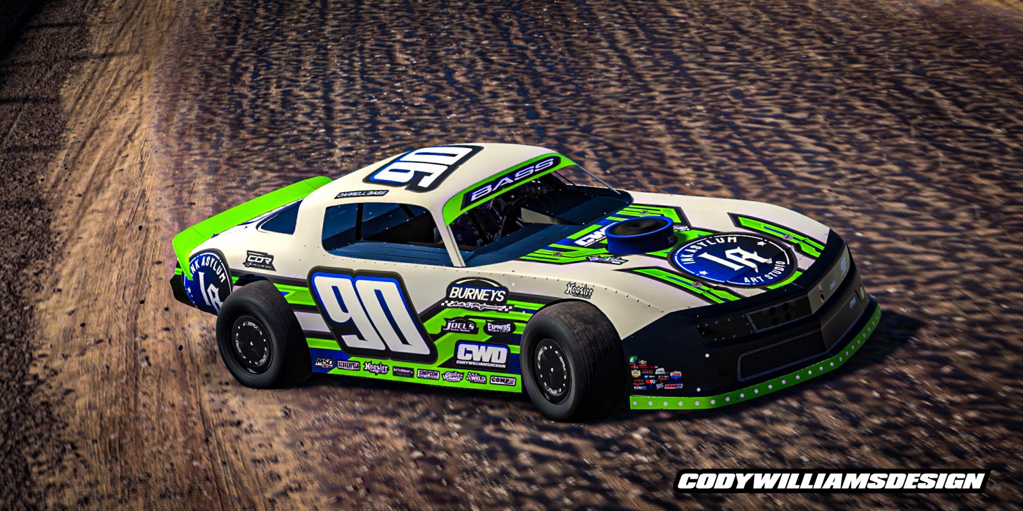 Darrell Bass Dirt Street Stock! by Cody G Williams - Trading Paints