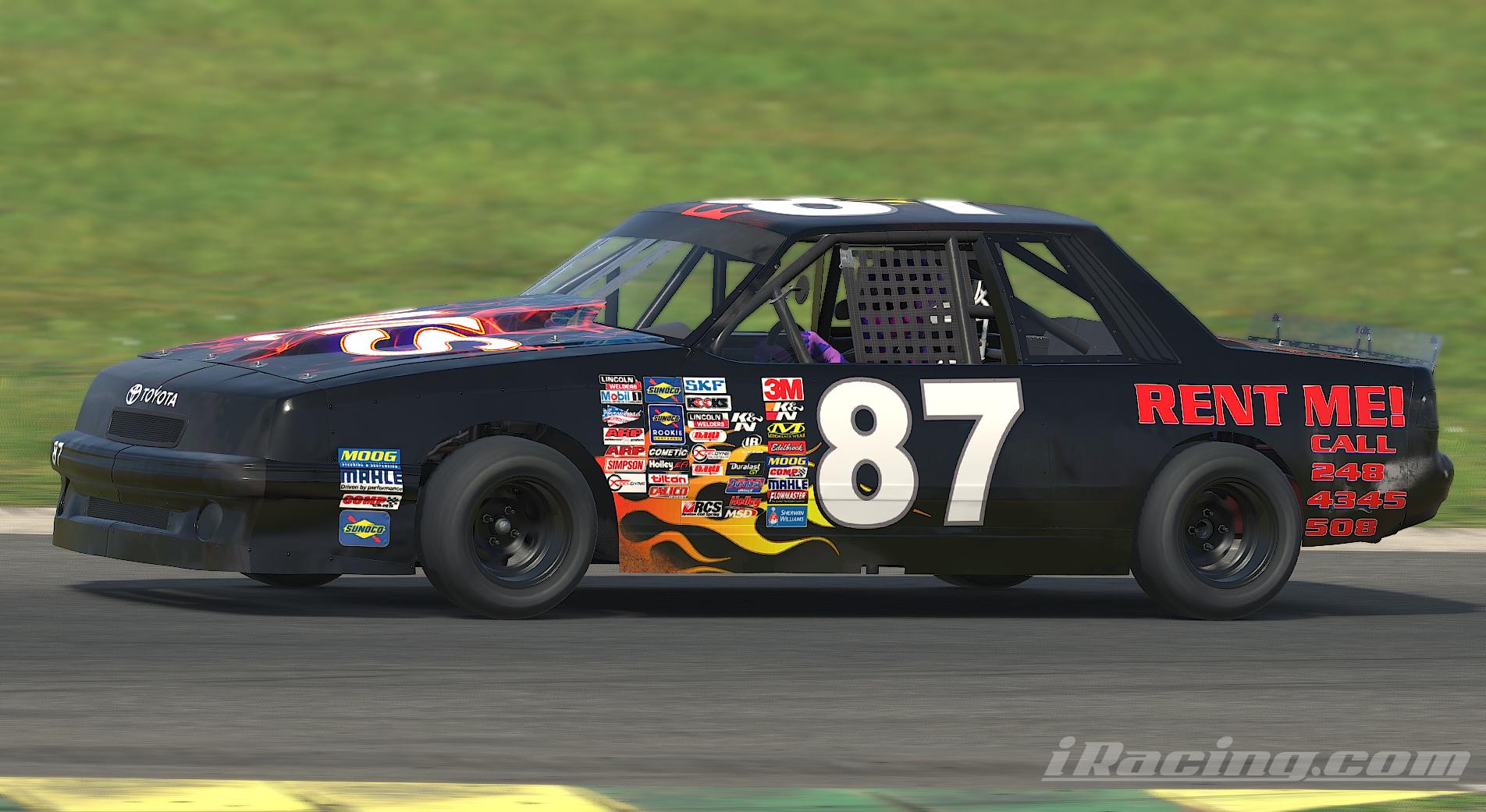 Spec Mini Stock Rental Car by Jarrad Wakefield - Trading Paints