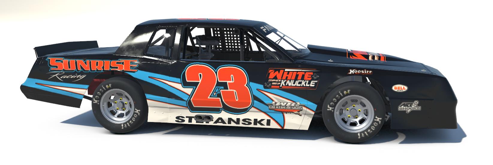 Jacob Stefanski BLK BLU WHT ORN Casino by Wade B. - Trading Paints