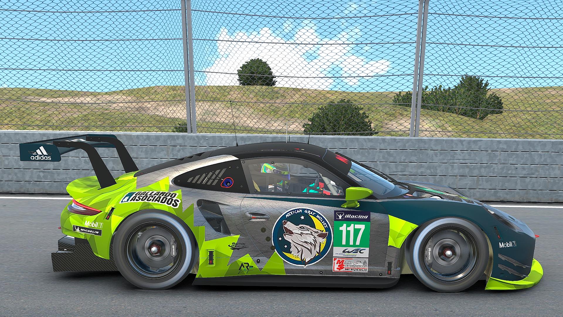 PORSCHE RSR WOLVES by Arturo Romero - Trading Paints