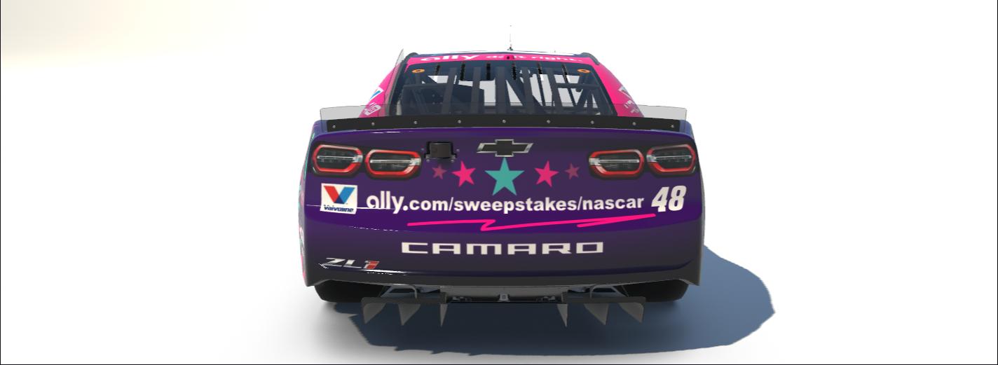 Alex Bowman 2024 Ally Nashville (Sim #) by Gary P. - Trading Paints