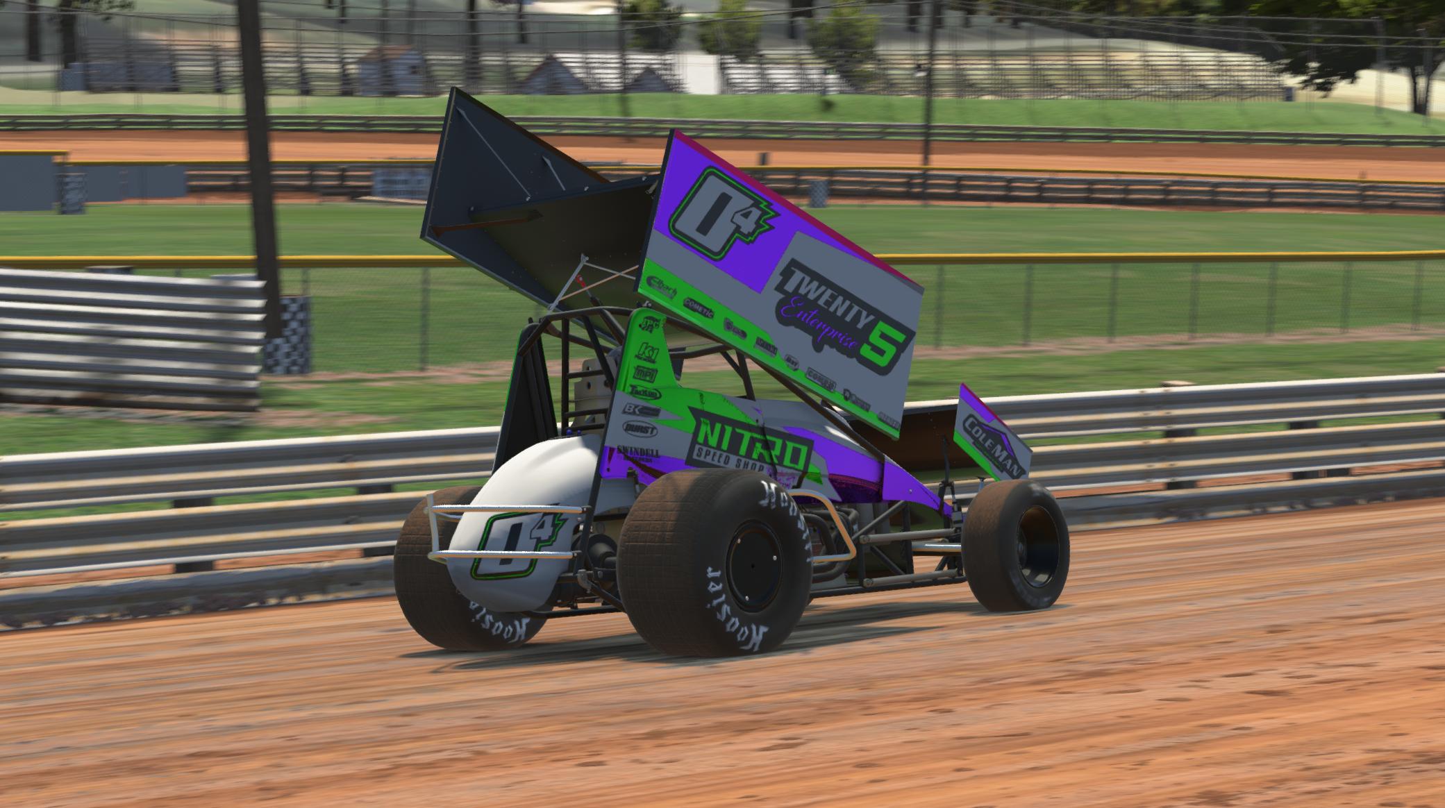 Ben Flores #04 Sprint Car by Ashton Farr - Trading Paints