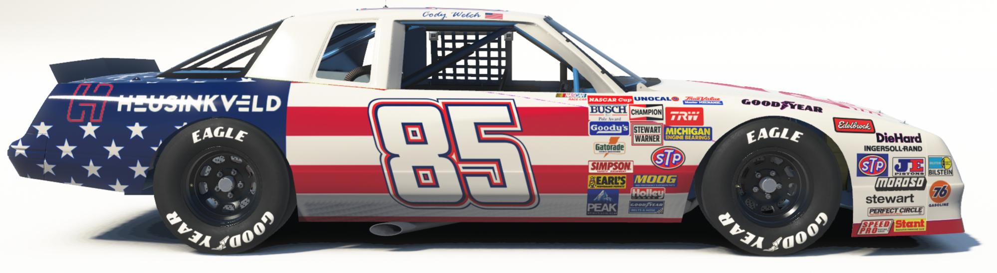 American Apex Sim Racing Chevy - Cody Welch #85 by Marshall Crocker Jr ...