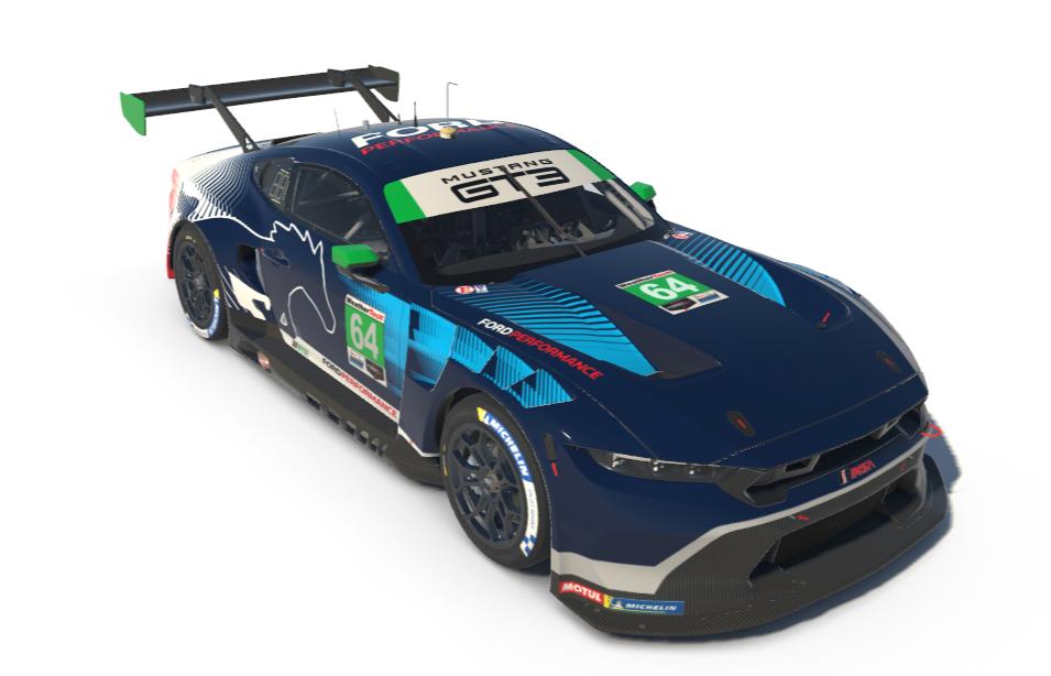 Ford Mustang IMSA GTD by Pat Gabriel - Trading Paints