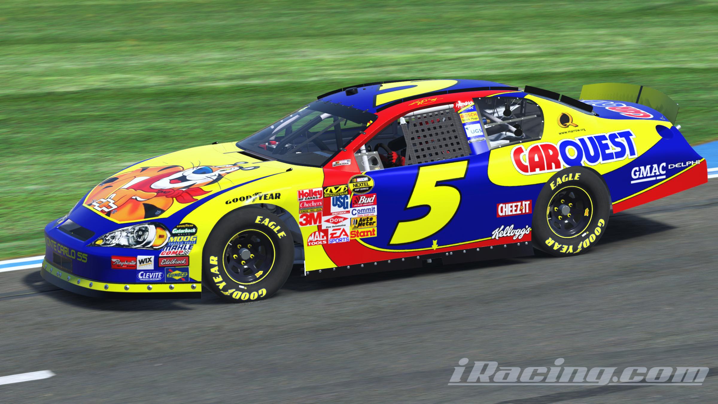 Kyle Busch 2007 Kelloggs/ Carquest (Sim #) by Gary P. - Trading Paints