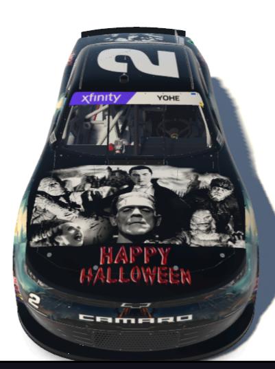 Xfinity Halloween Camaro by Tyrone Yohe - Trading Paints