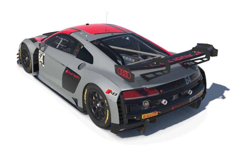 iRacing GT3 Audi R8 LMS GT3 Reveal Livery by Pat Gabriel - Trading Paints