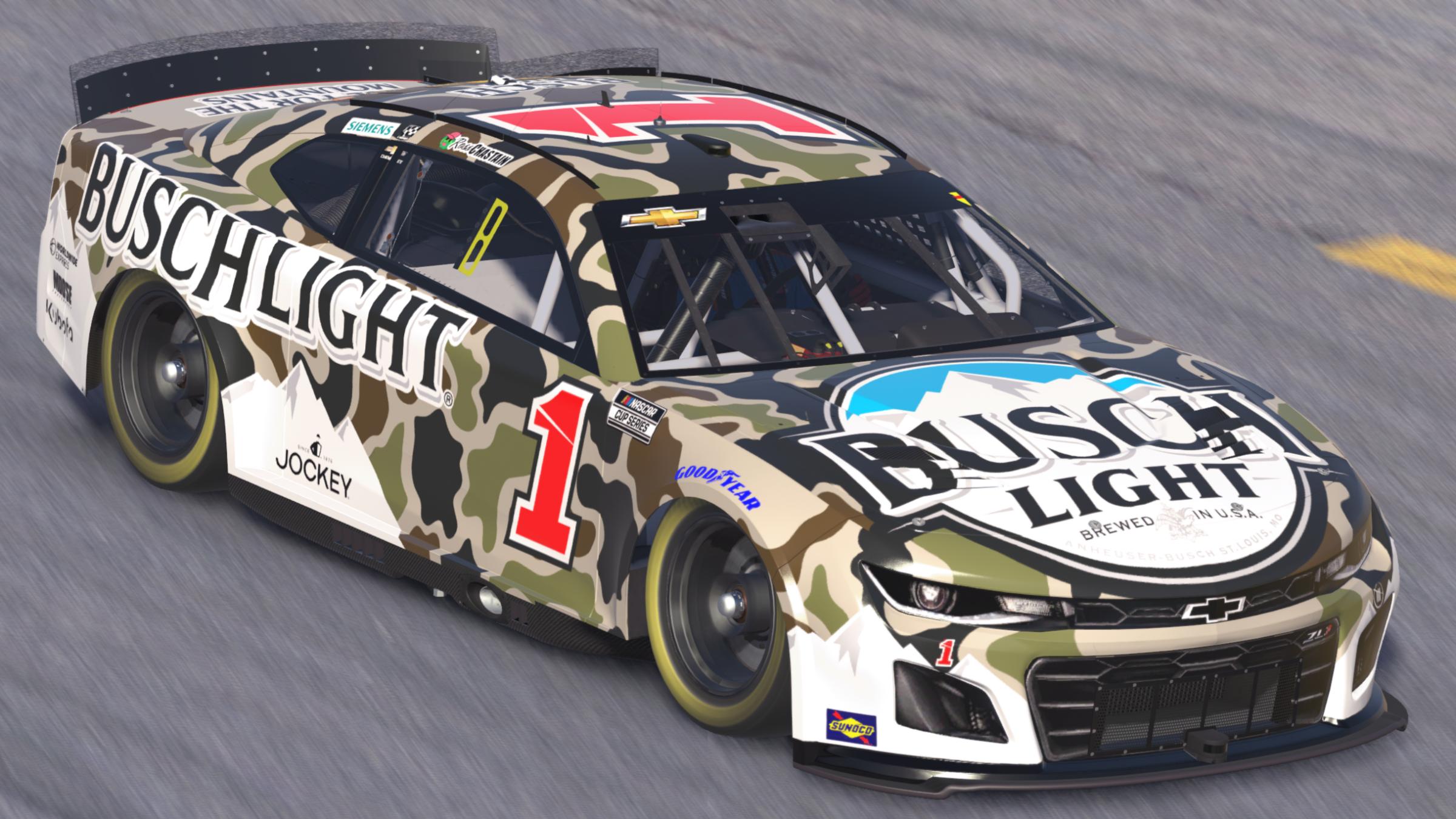 Ross Chastain Trackhouse Racing Busch Light Camo by Mick J. - Trading ...