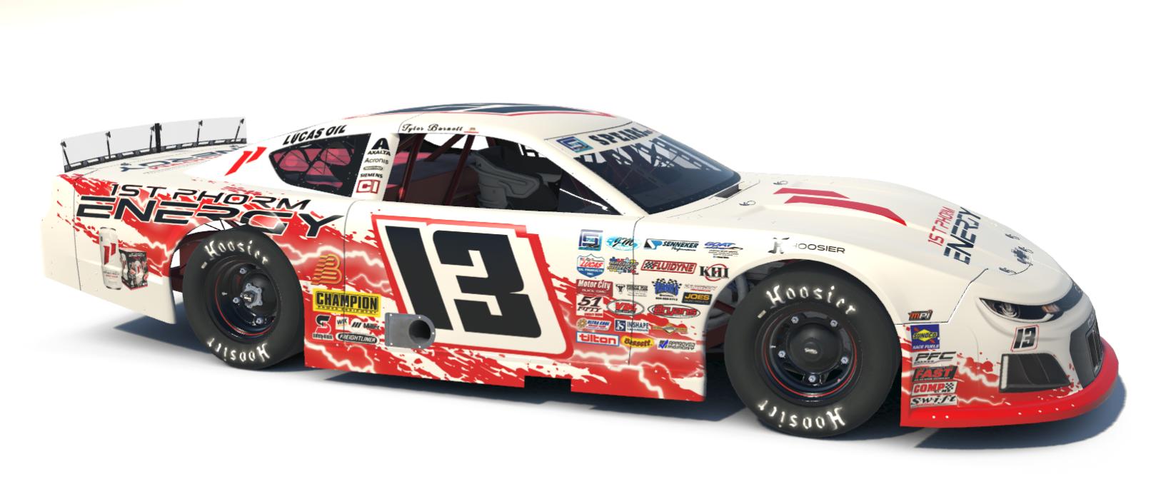 Tyler Barnett SLM Custom Number by Logan Monteith - Trading Paints