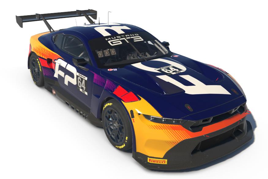 iRacing GT3 Reveal Livery by Pat Gabriel - Trading Paints