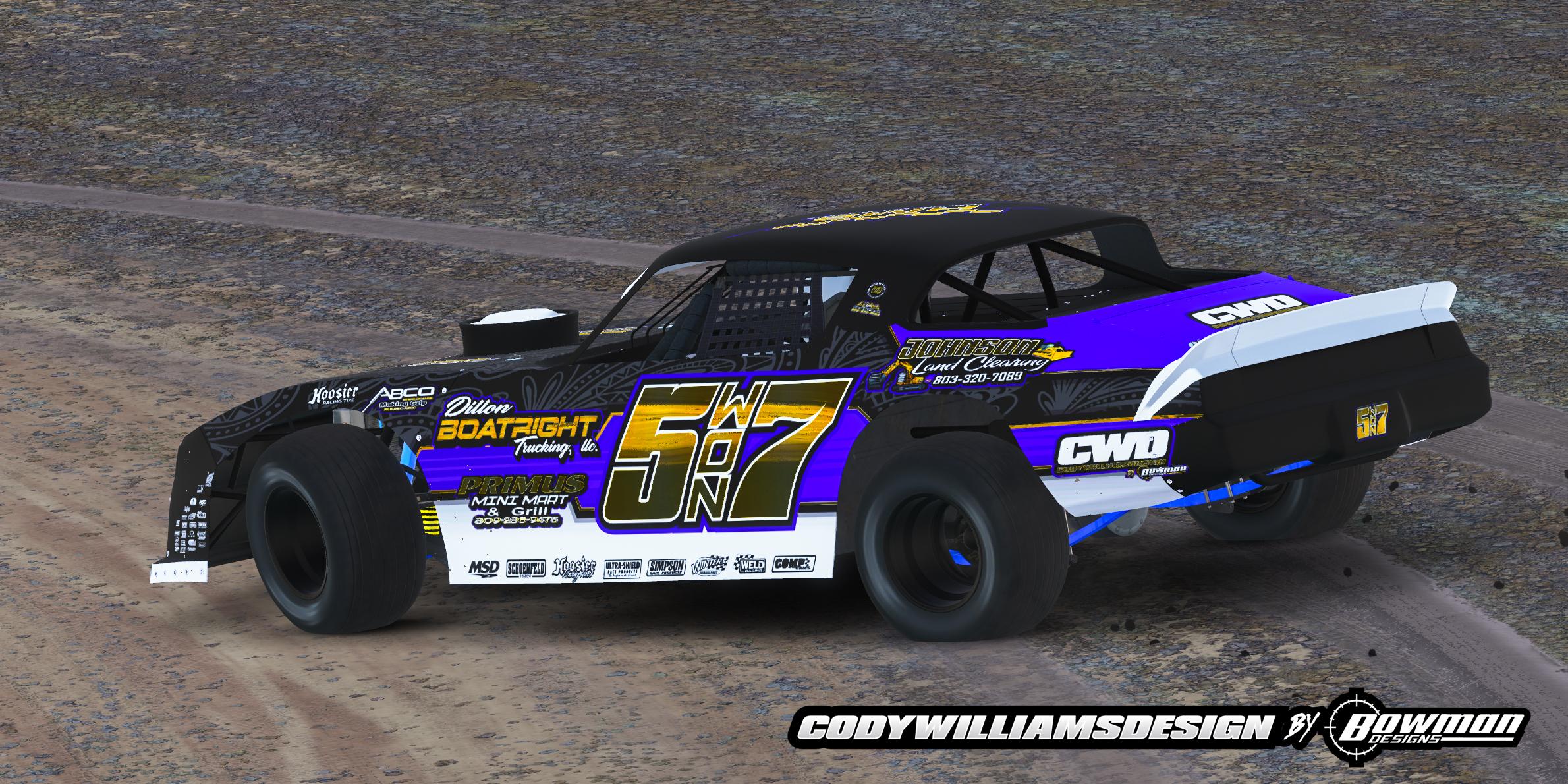 Nick Parris Dirt Street Stock By CWD & Bowman Designs by Tyler Bowman4 ...