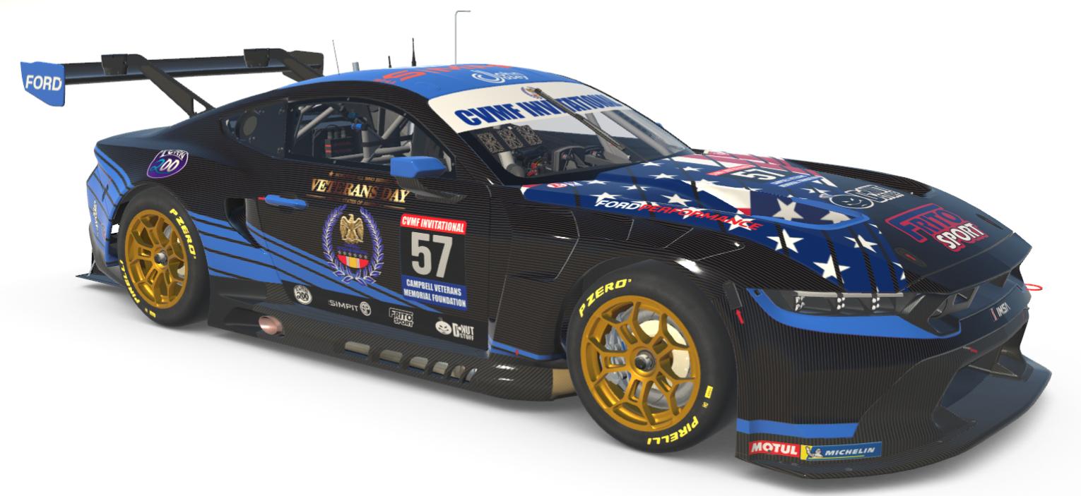 Ford Mustang GT3 Fritosport CVMF John Casey by Edgar S. - Trading Paints