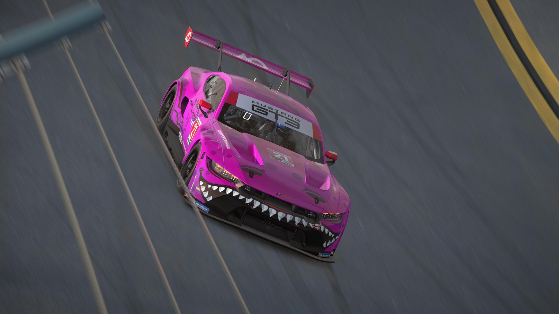 AO Racing Roxy | Ford Mustang GT3 by Max Montaño - Trading Paints