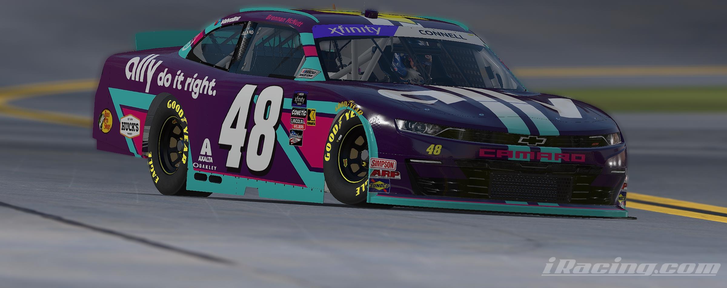 48 ally camaro sim stamped by Jackson Connell - Trading Paints