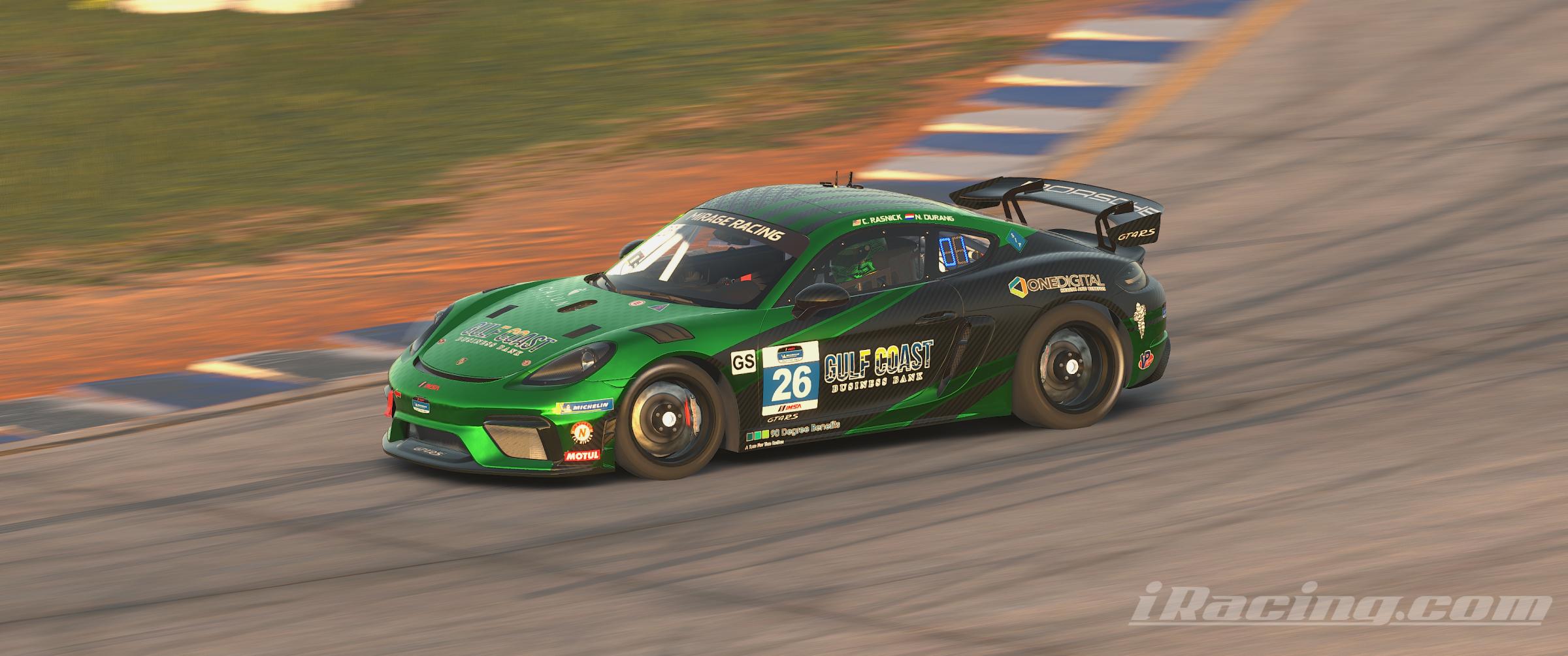 Mirage Racing Porsche 718 GT4 by Cooper R. - Trading Paints