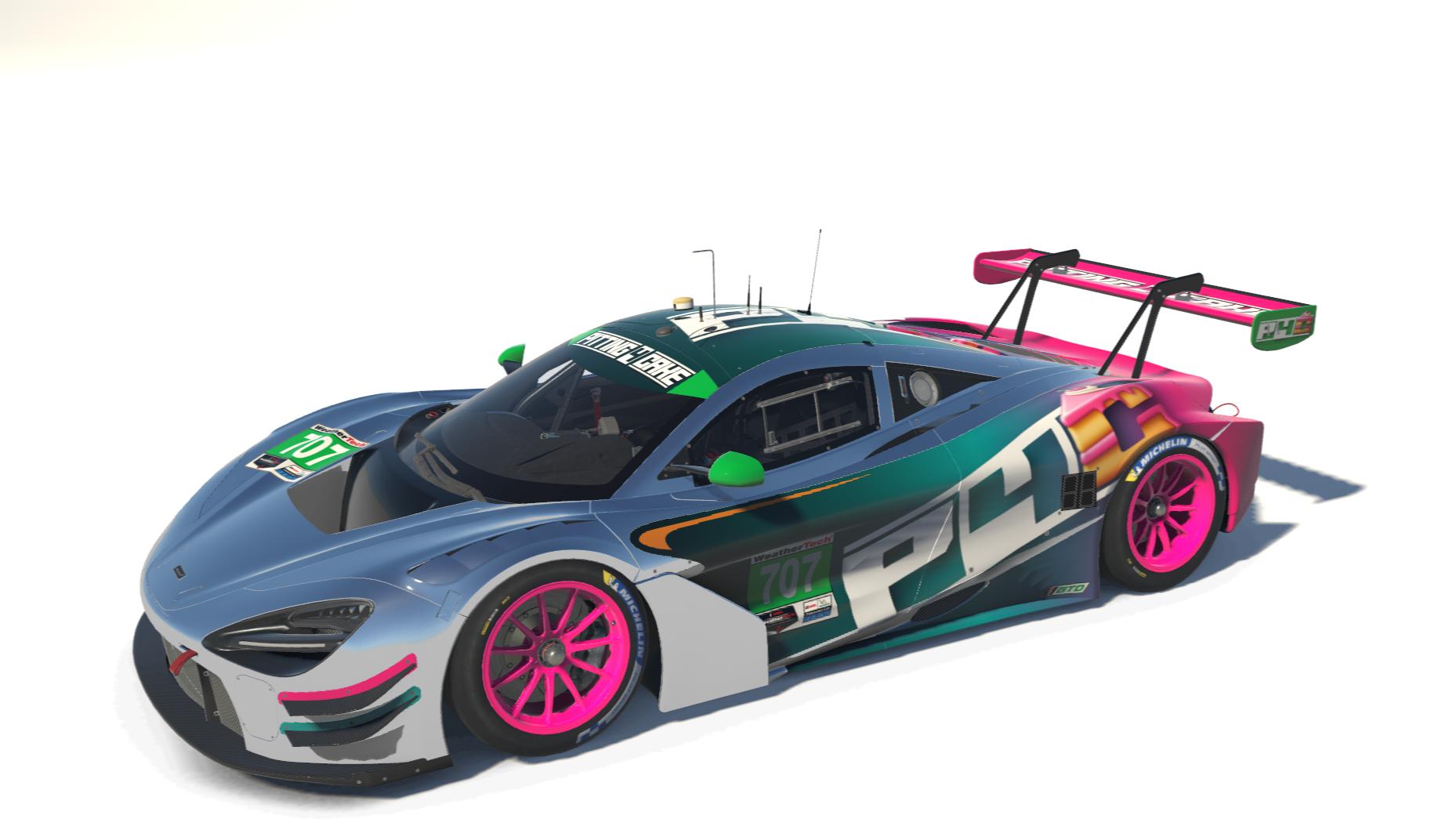 Pitting 4 Cake McLaren GT3 with IMSA GTD Number Pads by Mike Lofquist2 ...