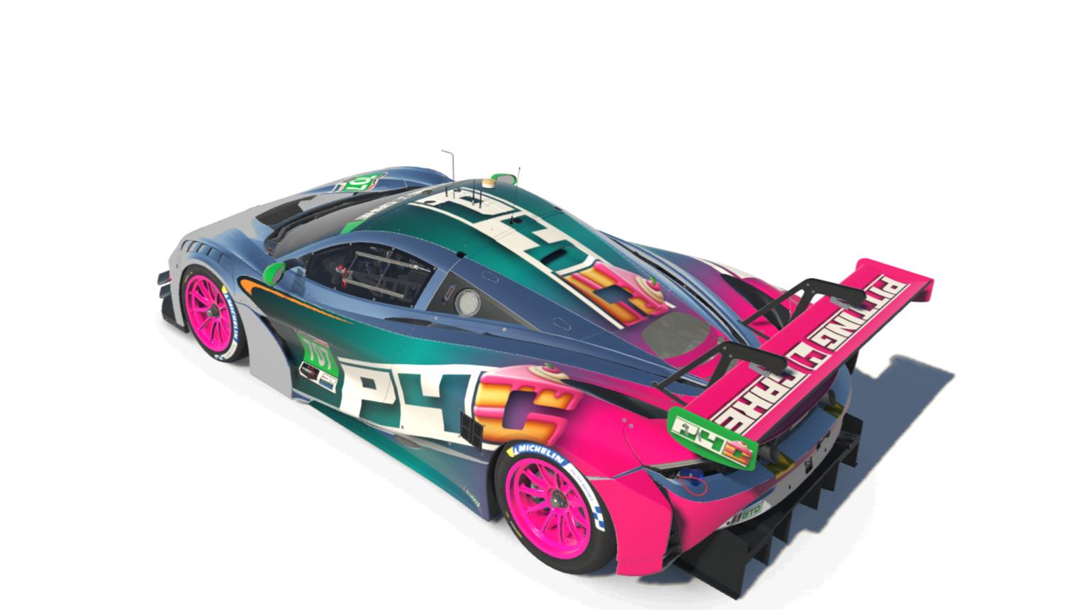 Pitting 4 Cake McLaren GT3 with IMSA GTD Number Pads by Mike Lofquist2 ...