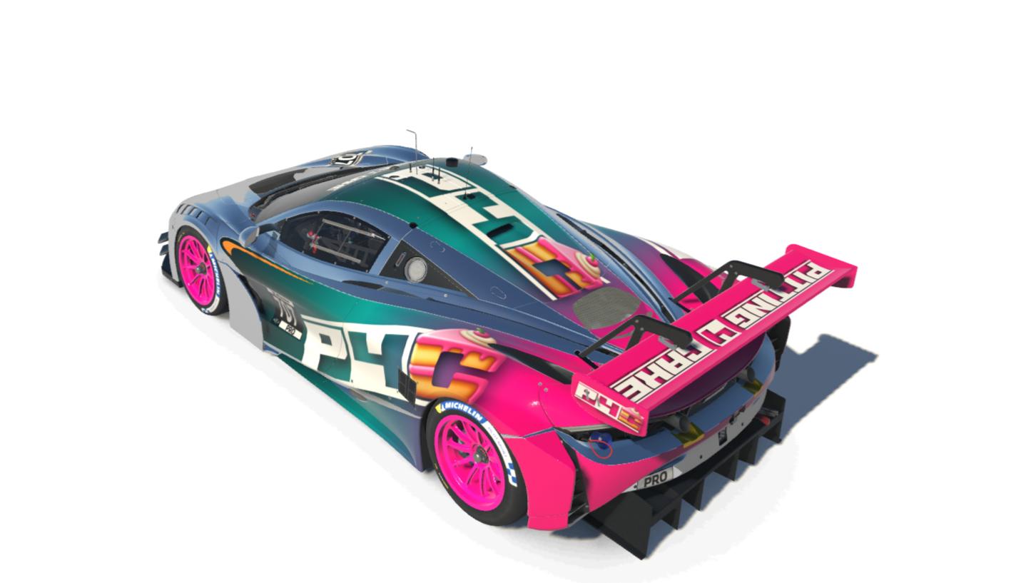 Pitting 4 Cake McLaren GT3 with IMSA GT3 Number Pads by Mike Lofquist2 ...