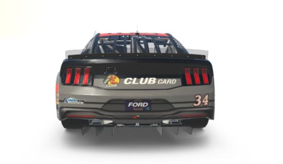 Noah Gragson BPS Club Car 2025 Front Row concept by Lukas Lewis ...