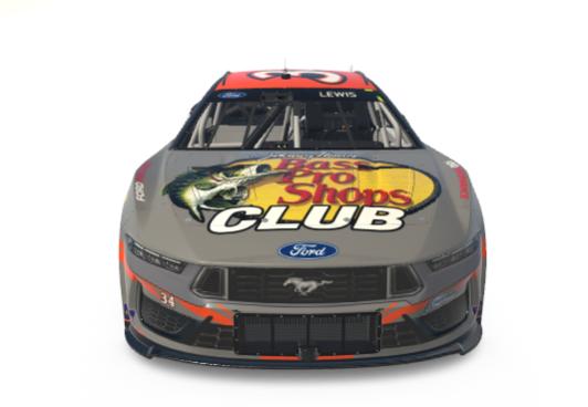 Noah Gragson BPS Club Car 2025 Front Row concept by Lukas Lewis ...