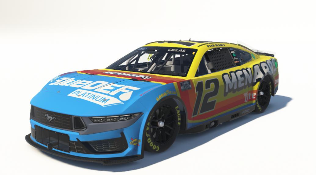 Alternate Universe Menards Blue Def Blaney by Nick Gielas - Trading Paints