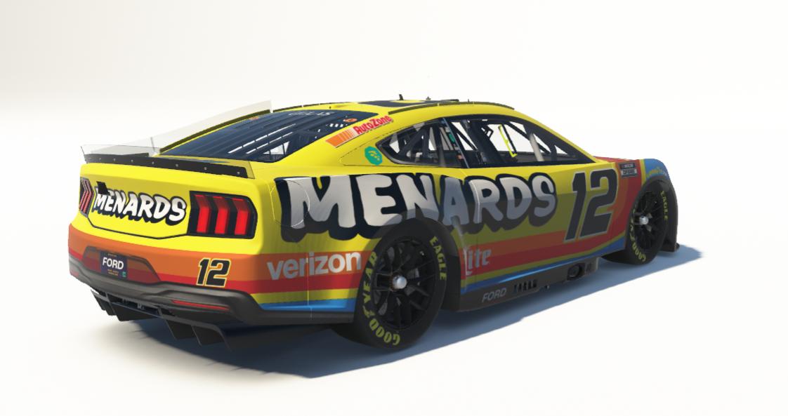 Alternate Universe Menards Blue Def Blaney by Nick Gielas - Trading Paints