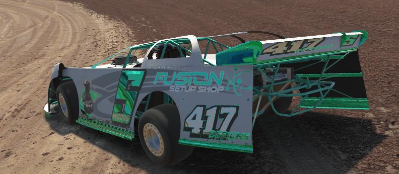 teal late model by Amber D. - Trading Paints