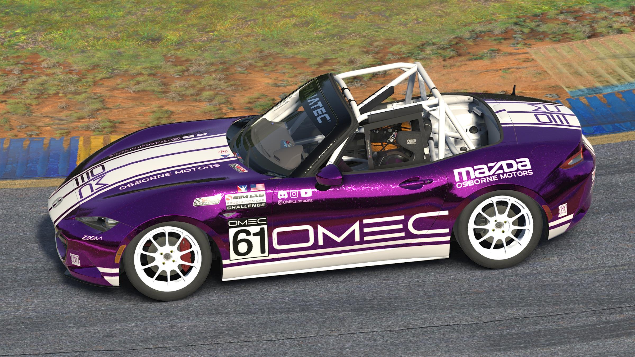 OMEC Mazda MX5 "Eventide" v1.0 by Patrick Cantrell - Trading Paints