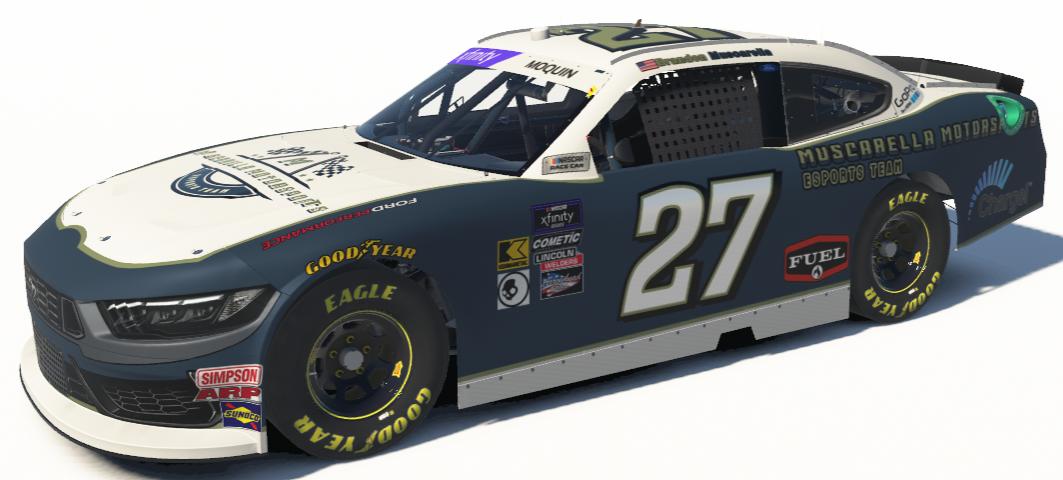 Brandon Muscarella Muscarella Motorsports Xfinity Mustang by Michael M ...
