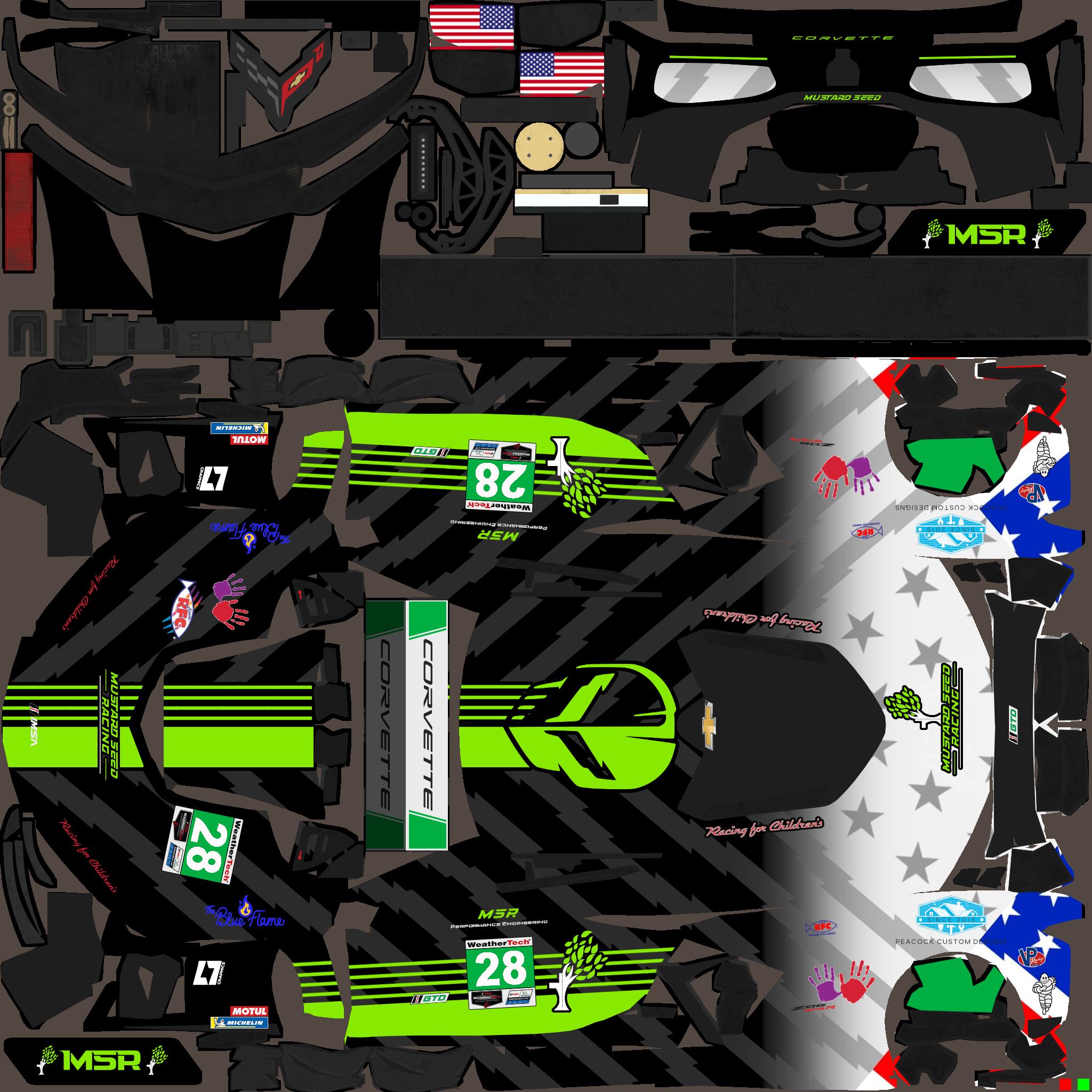 MSR Vette Scheme 24-25 by Norman King - Trading Paints