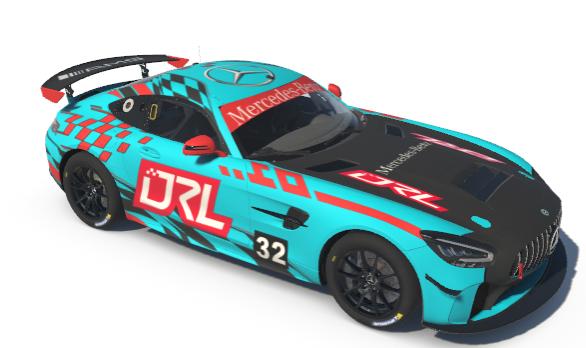 DRL AMG GT4 by Travis Fetterolf - Trading Paints