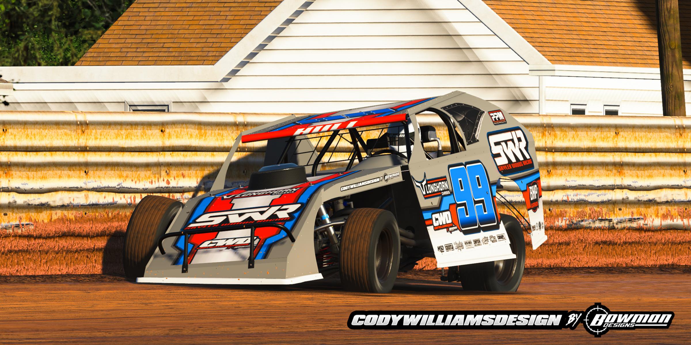 Brandon Hull Dirt UMP Modified: CWD By Bowman Designs by Tyler Bowman4 ...