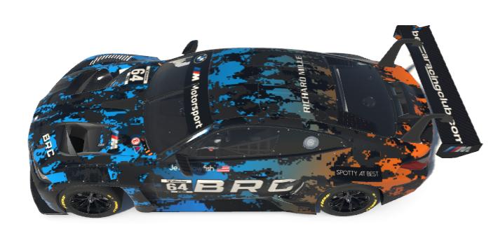 Spotty at Best Inverse Team car JB by Travis Fetterolf - Trading Paints