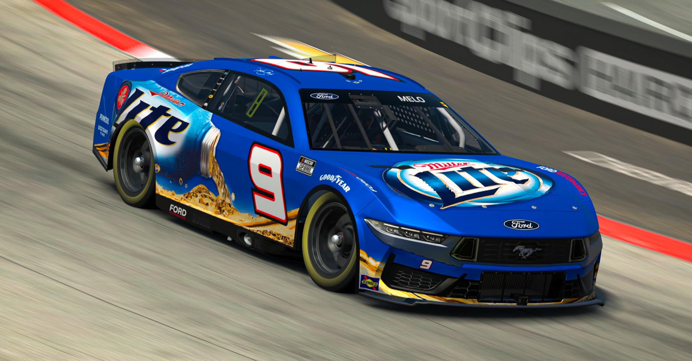Miller Lite Ford Mustang Next Gen 2024 Fictional by Pedro S Melo ...