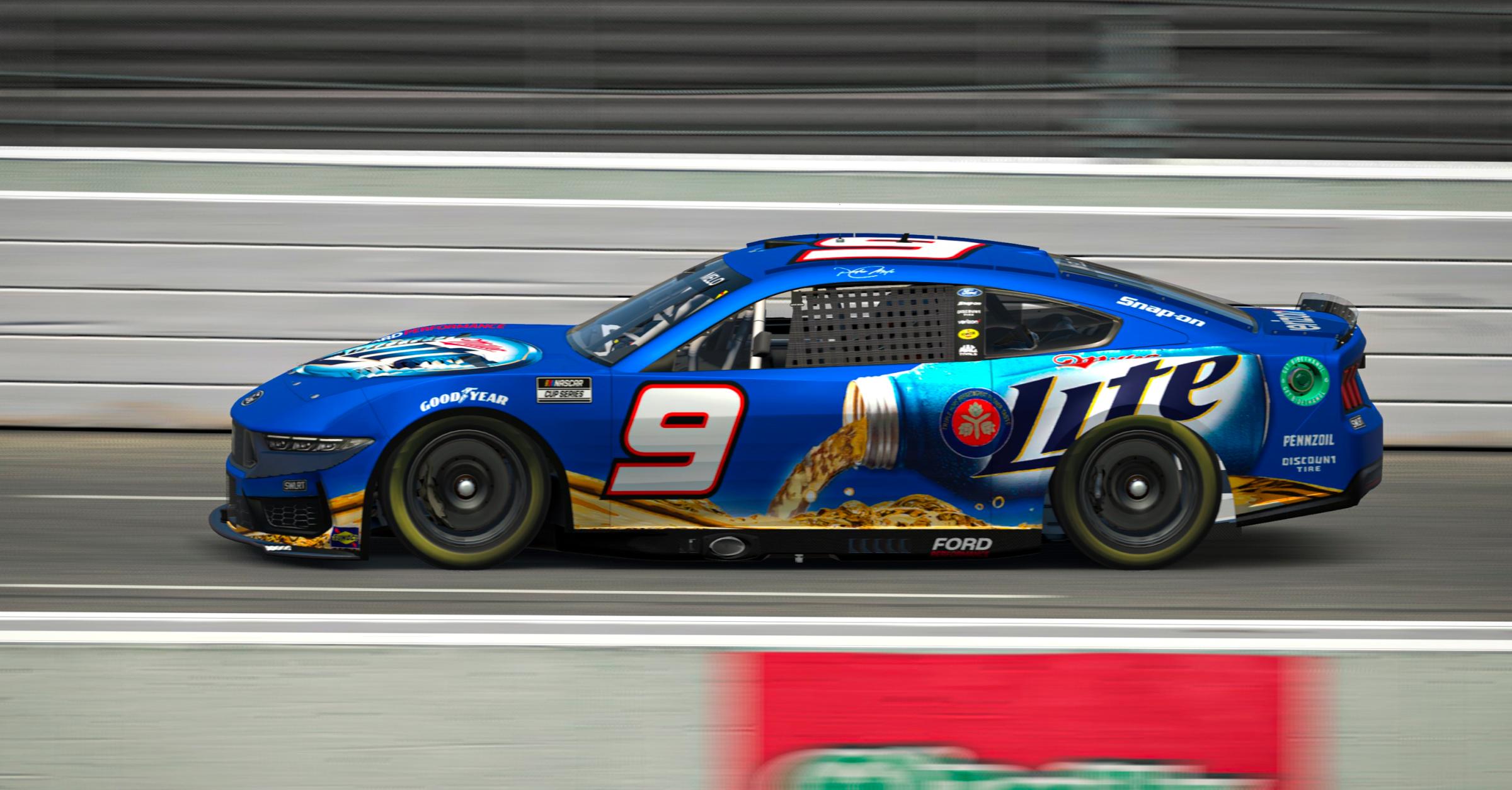 Miller Lite Ford Mustang Next Gen 2024 Fictional by Pedro S Melo ...