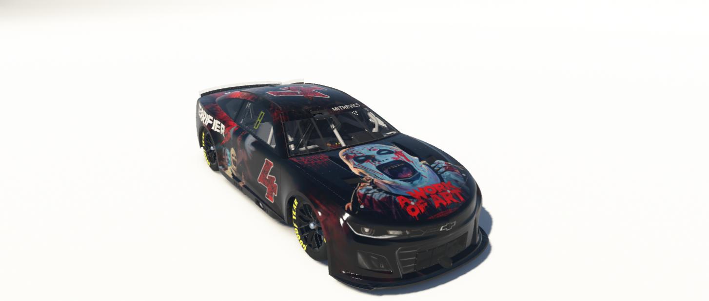 Terrifier sim stamp no number by Patrick Mitrevics - Trading Paints